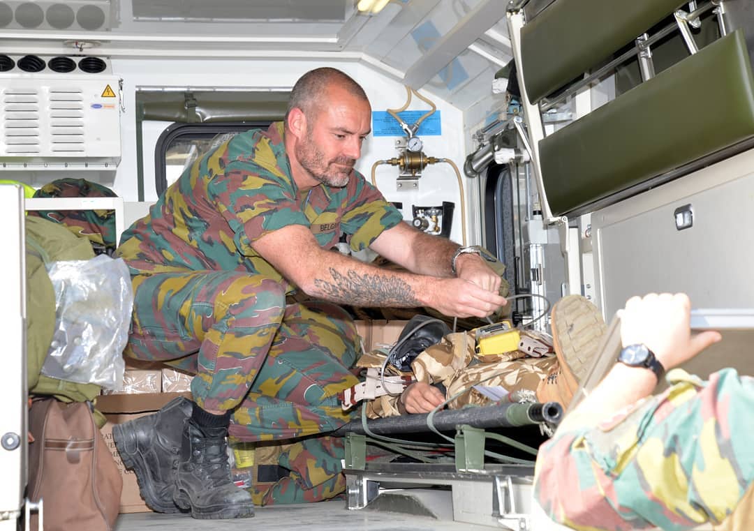 Environ 80 militaires belges participent au plus grand exercice médical ...