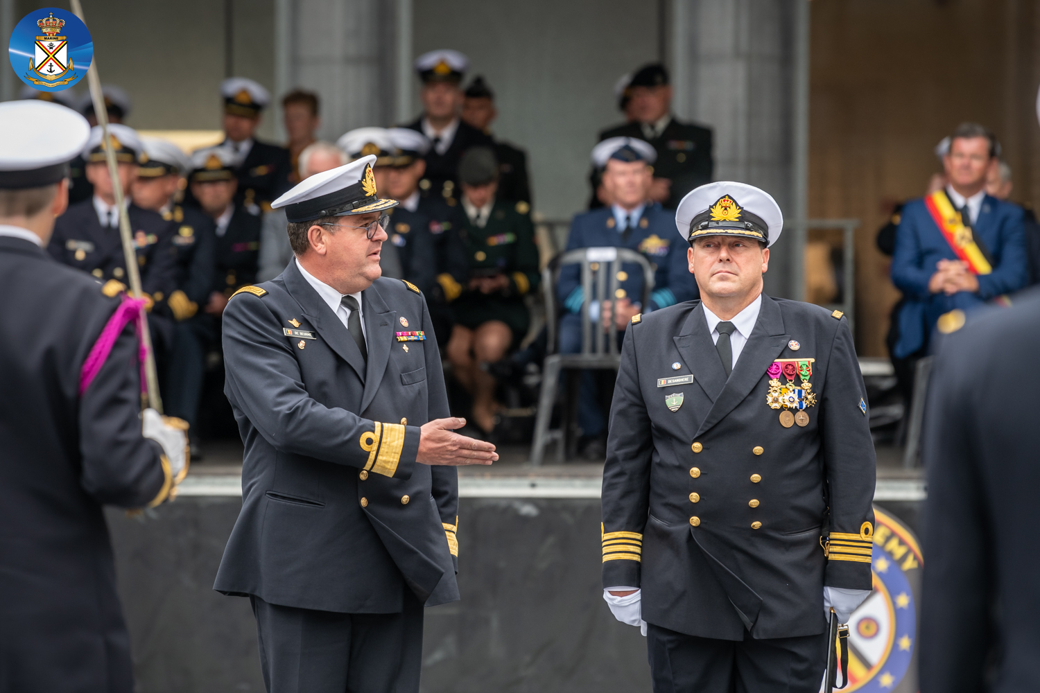 Le capitaine de frégate Luc Desanghere est le nouveau directeur de la ...