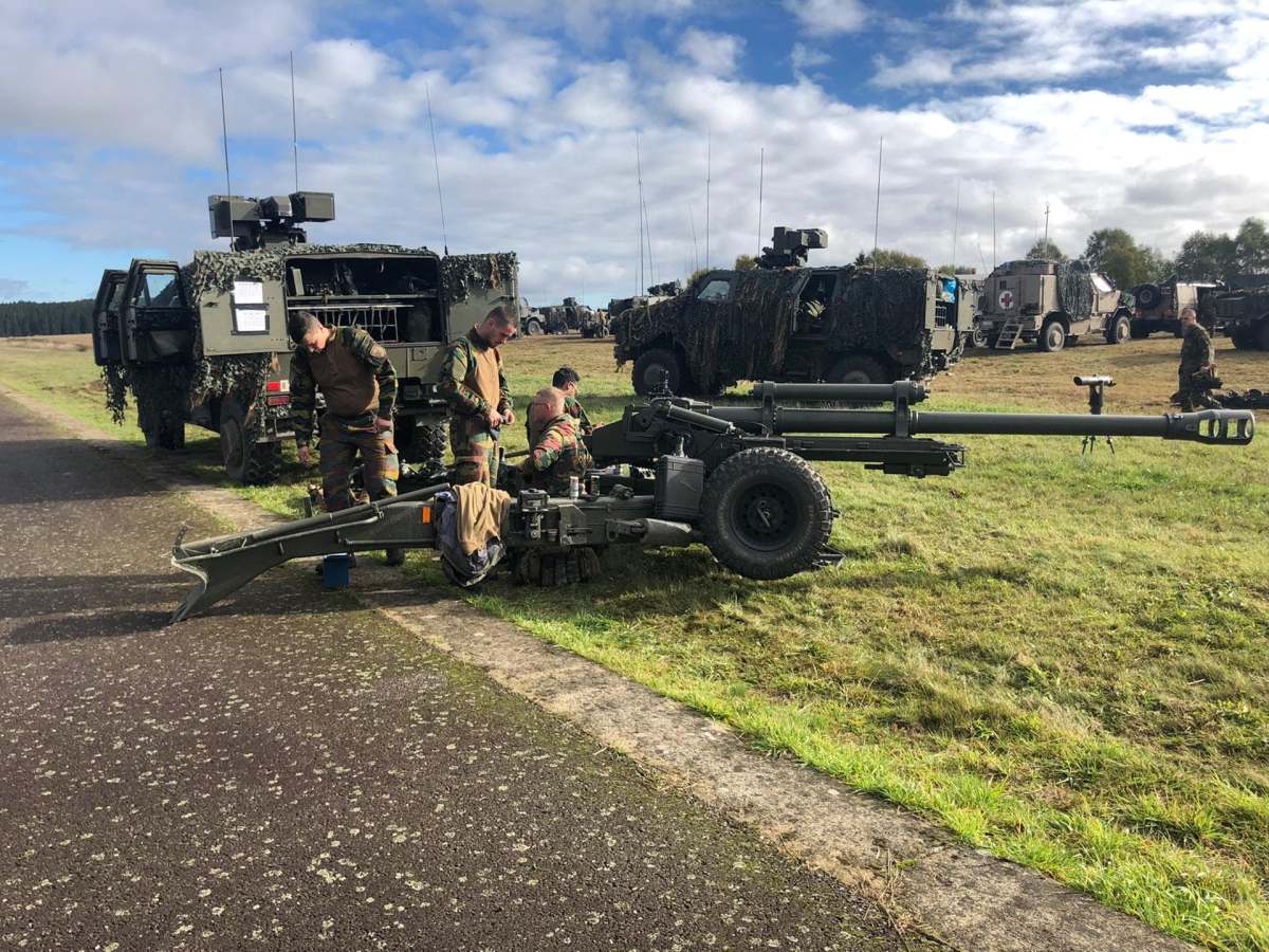 Les artilleurs belges sont prêts à intégrer la force de réaction rapide ...
