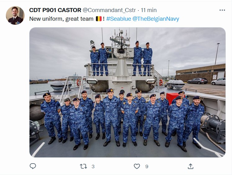 Les nouveaux uniformes arrivent au sein de la Défense belge – À l'Avant ...