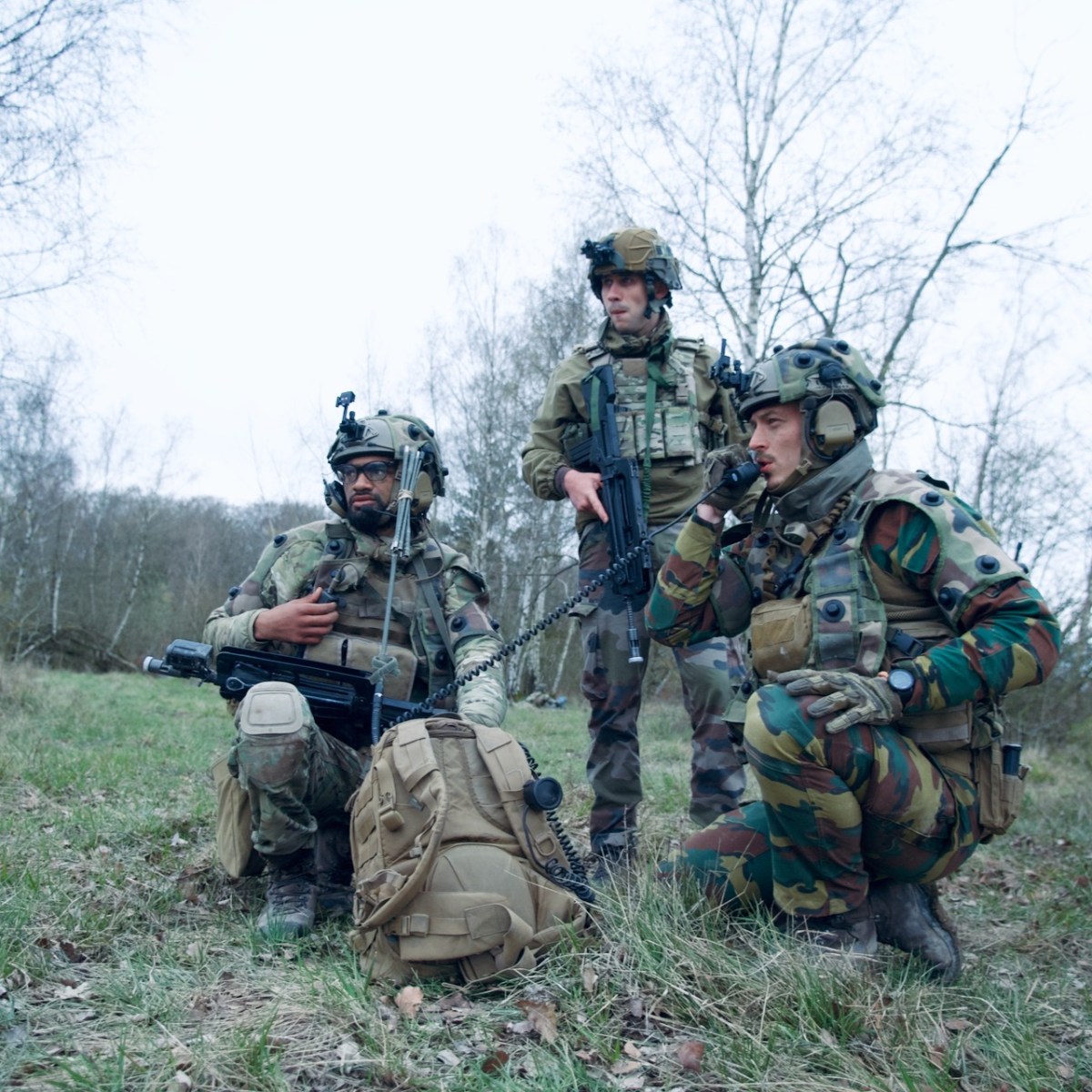 Contrat CaMo: la formation d’unités belges en France bat son plein – À ...