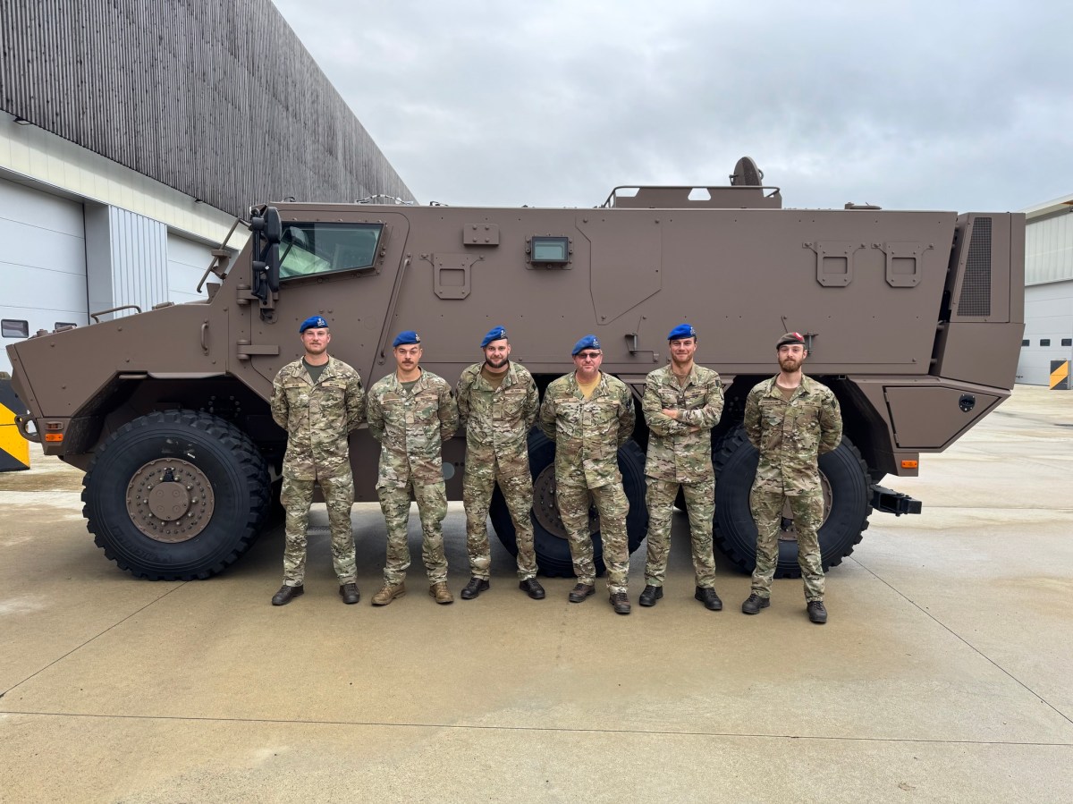 L’arrivée des véhicules Griffon se prépare au niveau des unités ...