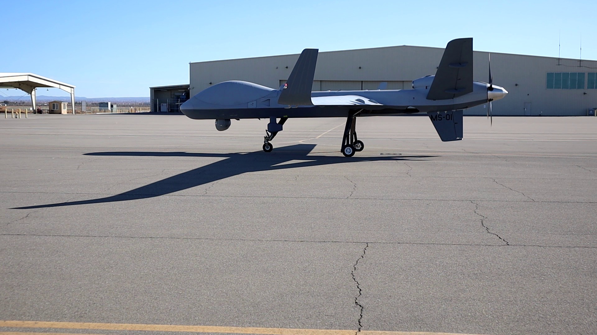 Le premier MQ-9B SkyGuardian belge s’envole – À l'Avant-Garde