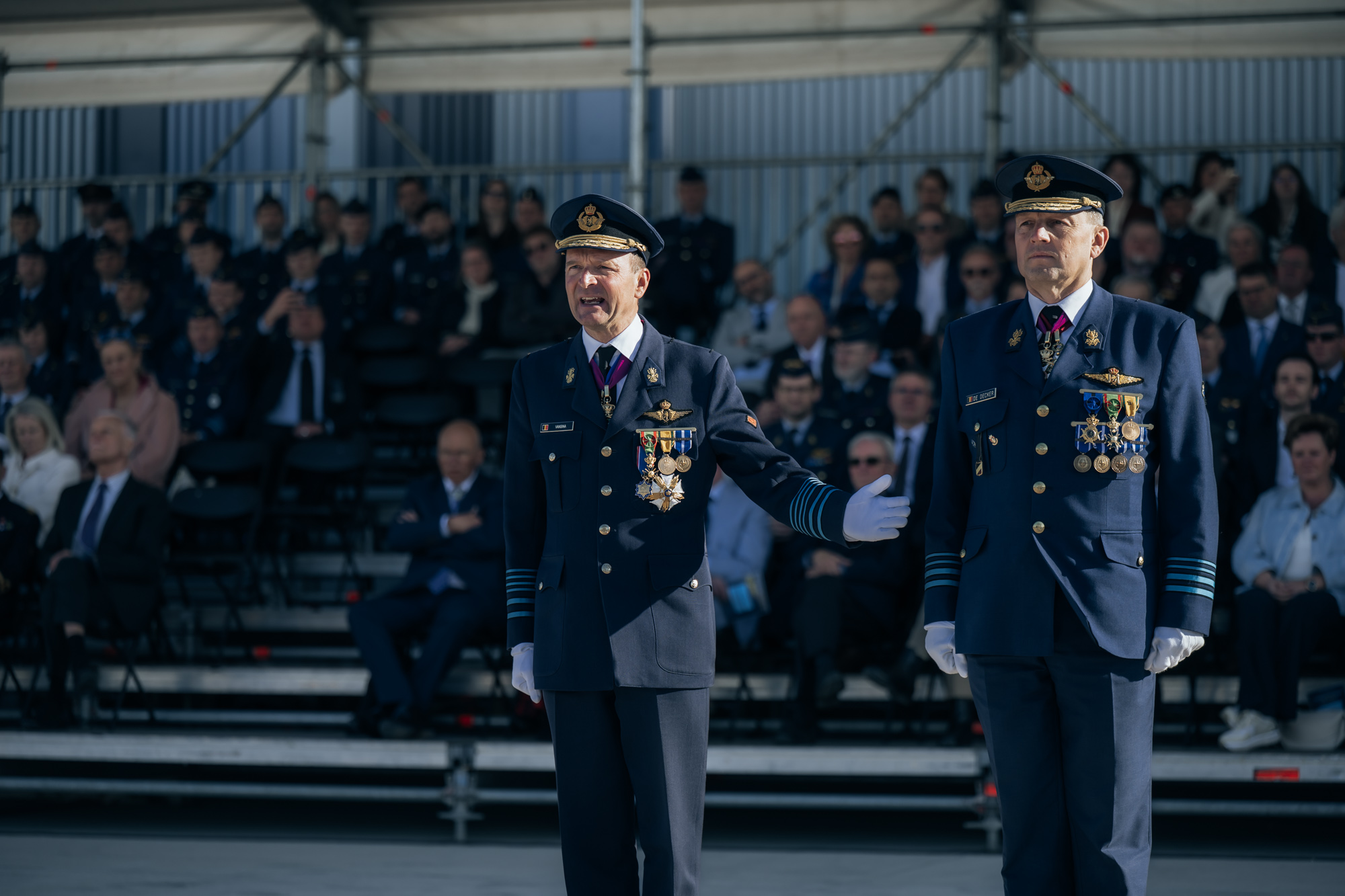 Le général-major aviateur Geert de Decker a pris la tête de la ...
